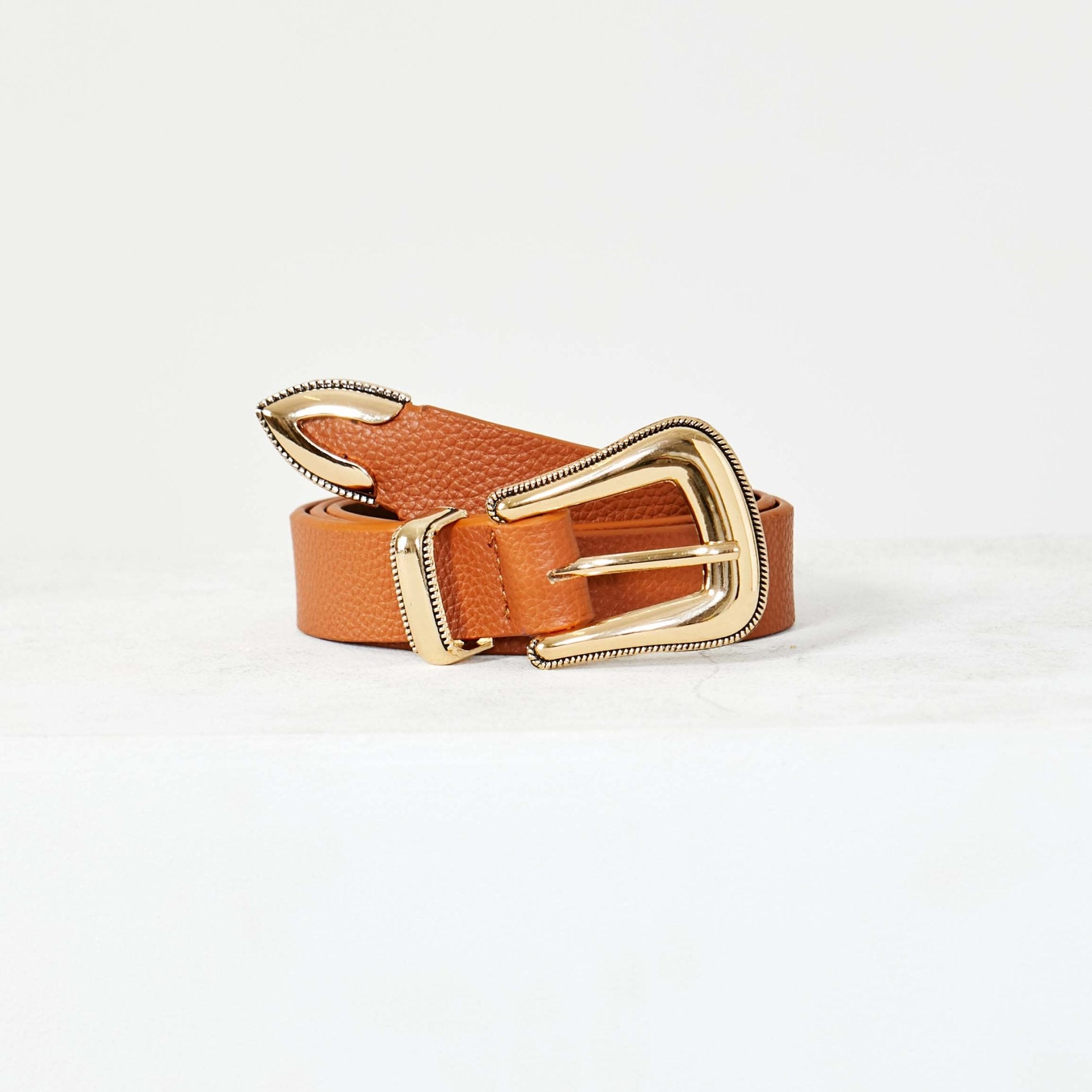 Sass Ava Western Belt in Tan – Hey Sara